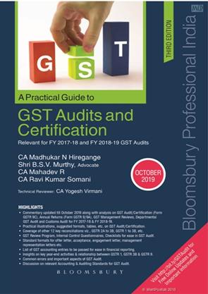 Buy A Practical Guide to GST Audits and Certification (Third Edition ...