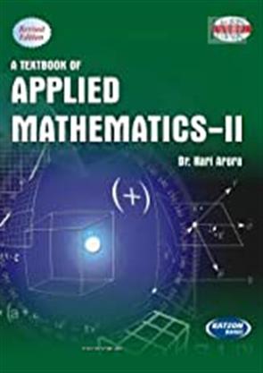 A Textbook Of Applied Mathematics-Ii, Mathematics & Statistics Books, S ...