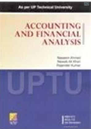 Accounting and Financial Analysis - UPTU, Management, Ane Books Pvt Ltd
