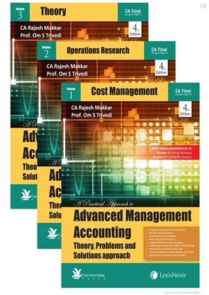 A Practical Approach To Advanced Management Accounting-Theory, Problems ...