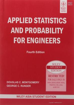 Applied Statistics And Probability For Engineers 4Th Edition, Mathematics & Statistics Books ...