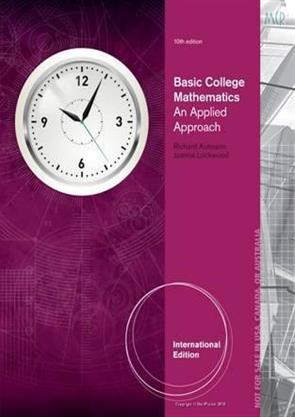 Basic College Mathematics An Applied Approach 10Th International ...