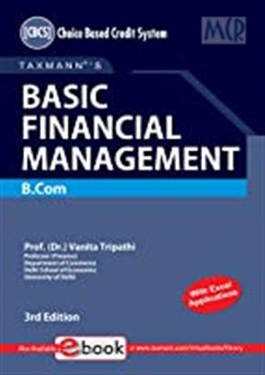 Basic Financial Management 3rd Edition 2021, Under Graduate, Taxmann