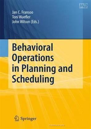 Behavioral Operations in Planning and Scheduling, Physiology Books ...