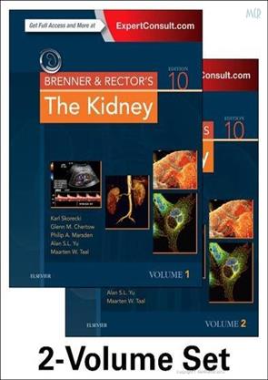 Brenner & Rector'S The Kidney 10Th Edition 2 Volumes Set, Nephrology Books, Elsevier Science