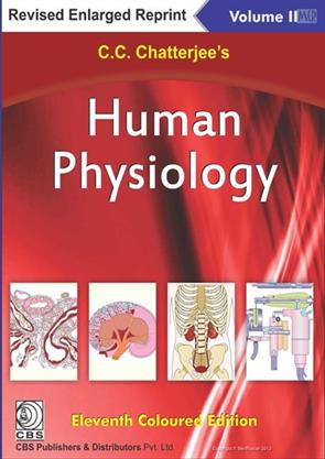 C.C. Chatterjee'S Human Physiology Volume 2, Physiology Books, CBS ...
