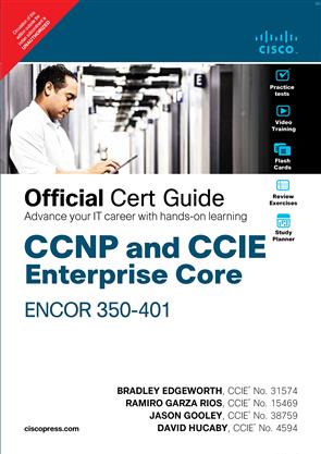 Ccnp And Ccie Enterprise Core Encor 350-401 Official Cert Guide, Water ...