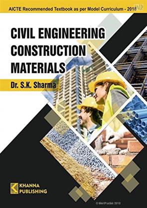 Civil Engineering Construction Materials AICTE Recommended, Civil Engineering Books, Khanna ...