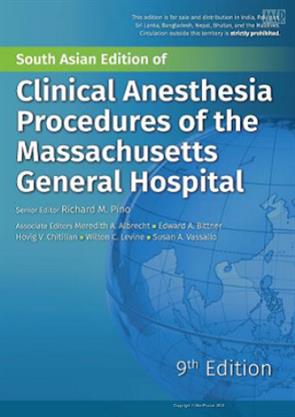 Clinical Anesthesia Procedures Of The Massachusetts General Hospital ...