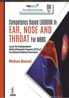Competency Based Logbook In Ear, Nose And Throat For Mbbs 1/E 2022, ENT ...
