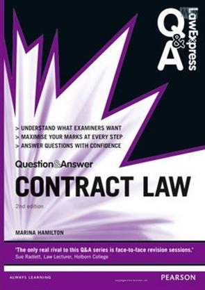 Contract Law Uk Edition Lawexpress Q & A, Legal Books, Pearson