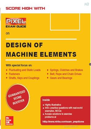 Design Of Machine Elements, Pixel- Exam Guide, Higher Education, McGraw ...