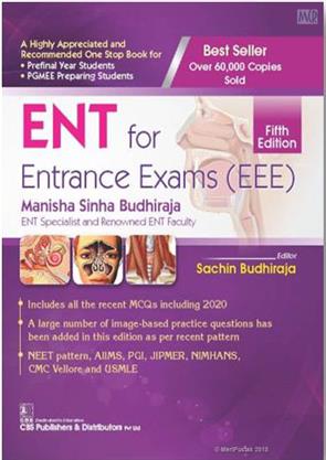 Ent For Entrance Exam (Eee) 5Th Edition 2020, PGMEE Subject Wise Books ...