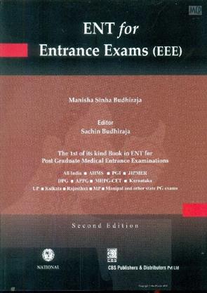 Ent For Entrance Exams (Eee), Medical Examination Books, CBS PUBLICATION