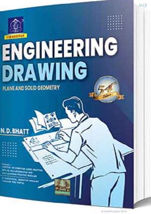 Engineering Drawing 54th Edition (2023), Engineering Books, Charotar
