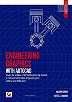Engineering Graphics With Autocad, Engineering Books, Galgotia