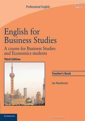 English For Business Studies Teacher'S Book : A Course For Business ...