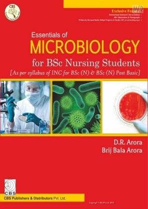 Essentials Of Microbiology For Bsc Nursing Students, Nursing Books, CBS ...