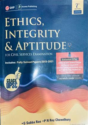 Ethics Integrity And Aptitude (For Civil Services Examination) 7Ed ...