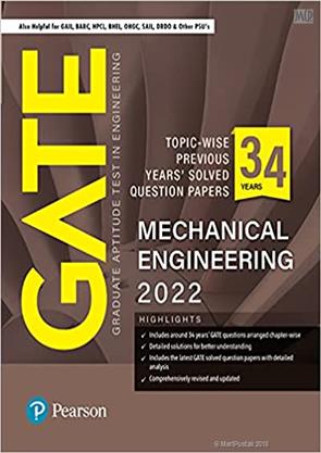 GATE MECHANICAL ENGINEERING 2022 : TOPIC WISE PREVIOUS YEARS SOLVED ...