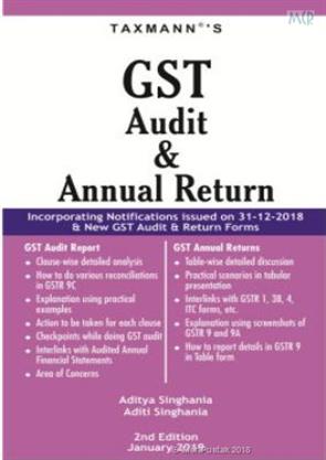 Gst Audit & Annual Return - Incorporating Notifications Issued On 31-12 ...
