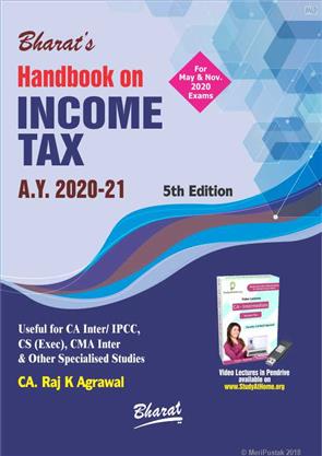 Buy Handbook on Income Tax (A.Y. 2020-2021) by Raj K Agrawal | Meripustak