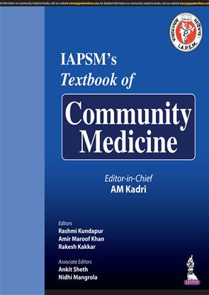 Iapsm’S Textbook Of Community Medicine, Medical Books, Jaypee Brothers ...