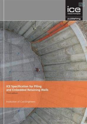 Ice Specification For Piling And Embedded Retaining Walls 3Rd Edition, Civil Engineering Books ...