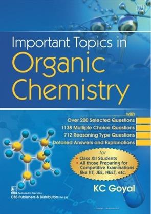 Important Topics In Organic Chemistry, Engineering Books, CBS PUBLICATION