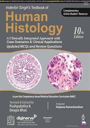 Inderbir Singh’s Textbook of Human Histology 10th Edition 2022, MBBS 1st Prof, Jaypee Brothers ...