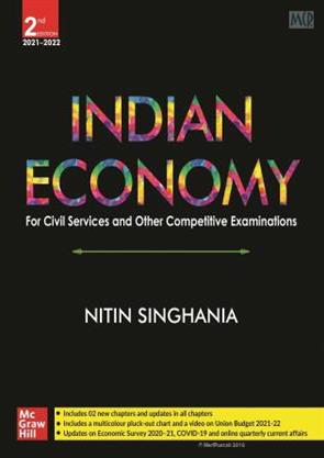 Indian Economy 2nd Edition 2021, Civil Services Books, McGraw Hill