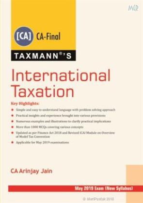 International Taxation By Arinjay Jain (Ca- Final), CA Final Books ...