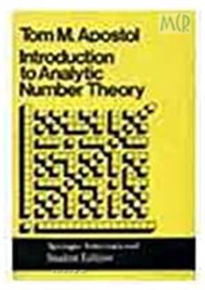 Introduction To Analytic Number Theory 1998 Edition, Mathematics ...