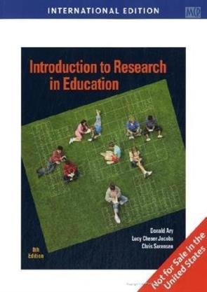 Introduction To Research In Education, Others Books, Cengage