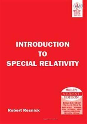 Introduction To Special Relativity, Engineering Books, WILEY INDIA