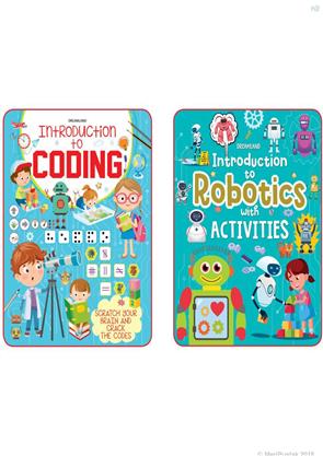 Introduction to Coding and Robotics, 2 Books Pack, Kids Books, Dreamland Publications