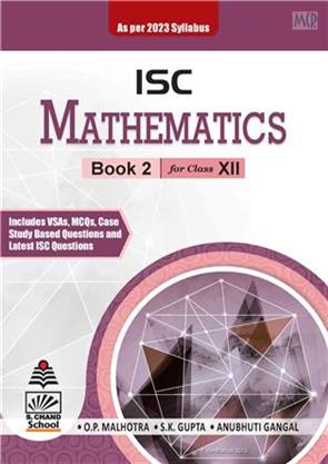 Isc Mathematics Book 2 For Class 12 , Mathematics & Statistics Books ...