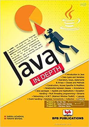 Java In Depth, JAVA, BPB Publications