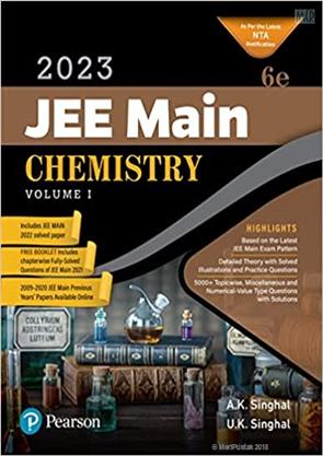 Jee Main Chemistry Vol 1 2023, Competitive Exams, Pearson India