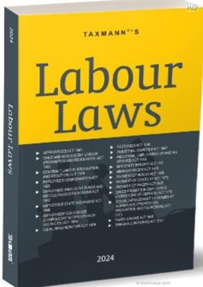 Labour Laws 2024 Edition, Labour Law Books, Taxmann