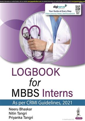 Logbook for MBBS Interns (CRMI Guidelines 2021), MBBS Books, Jaypee ...