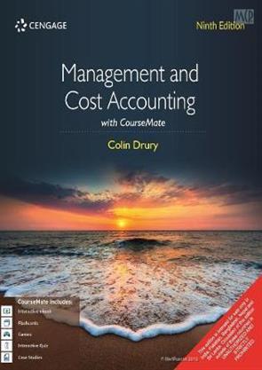 Management And Cost Accounting With Coursemate 9Th Edition, Accounting ...