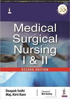 Medical Surgical Nursing I And Ii 2Nd Edition 2021, Nursing Books, Jaypee
