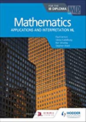 Mathematics For The Ib Diploma Applications And Interpretation Hl ...