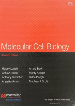Molecular Cell Biology, 7Th Edition, Medical Books, Palgrave