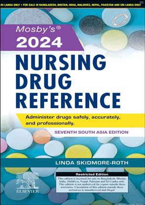 Mosby's 2024 Nursing Drug Reference, Nursing Books, Elsevier