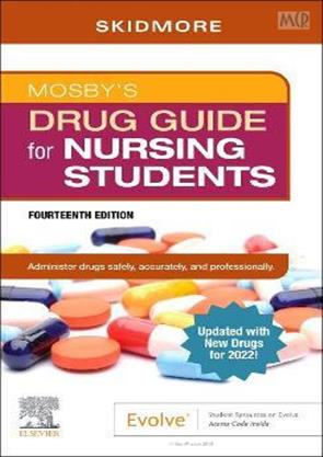 MosbyS Drug Guide for Nursing Students with 2022 Update 14th Edition ...