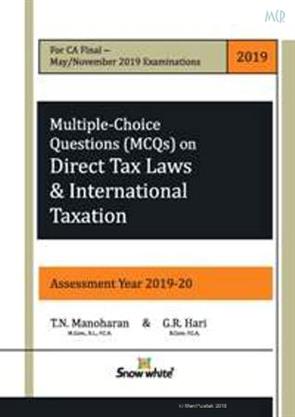 Multiple Choice Questions (Mcqs) On Direct Tax Laws & International ...