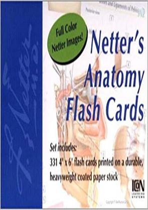 Netter'S Anatomy Flash Cards, Anatomy Books, ELSEVIER