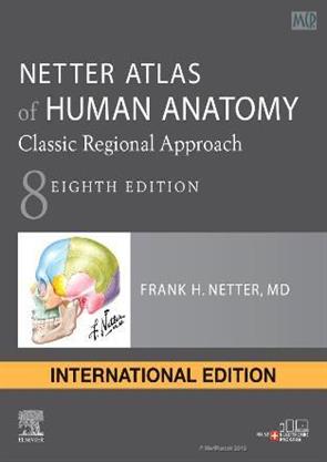 Netter Atlas of Human Anatomy Classic Regional Approach paperback Plus ...